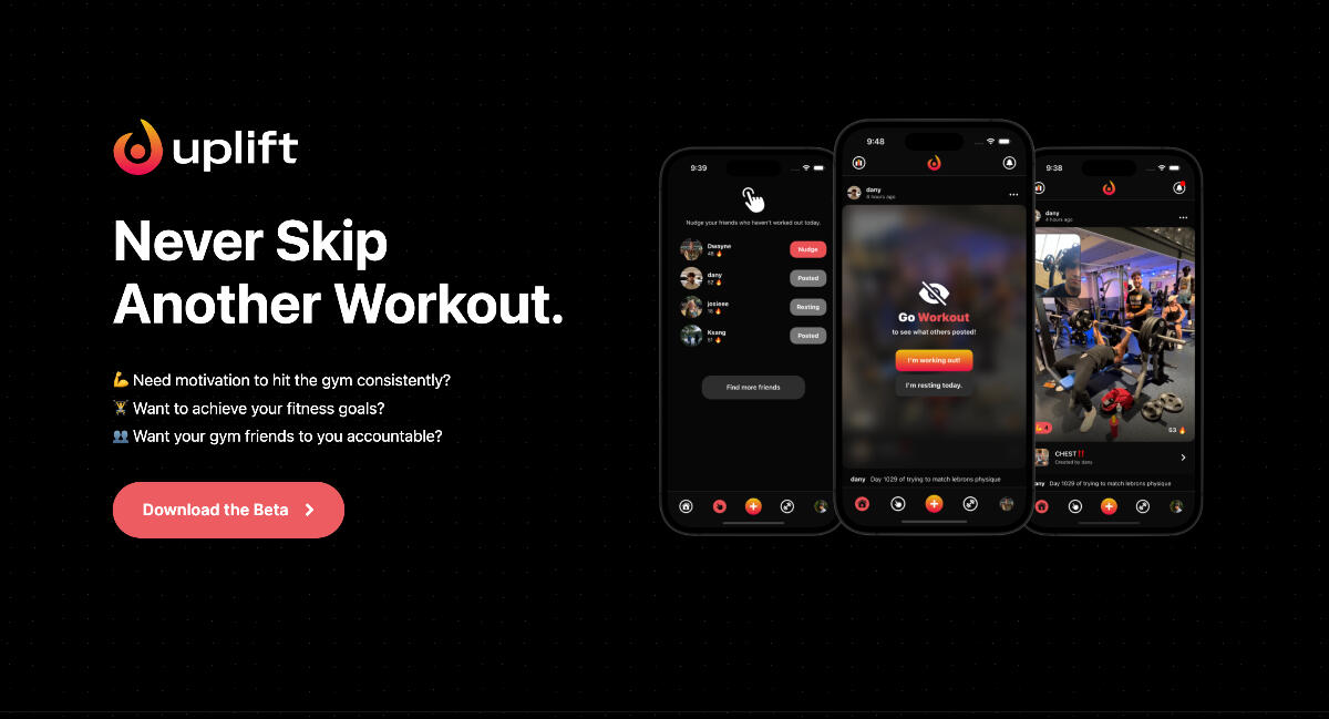 Uplift - Social Workout App